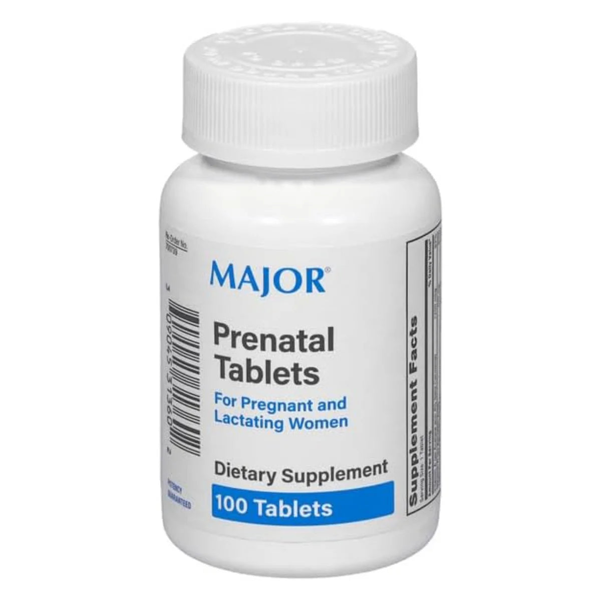Prenatal Tablets, Dietary Supplement, 100/Bottle ...