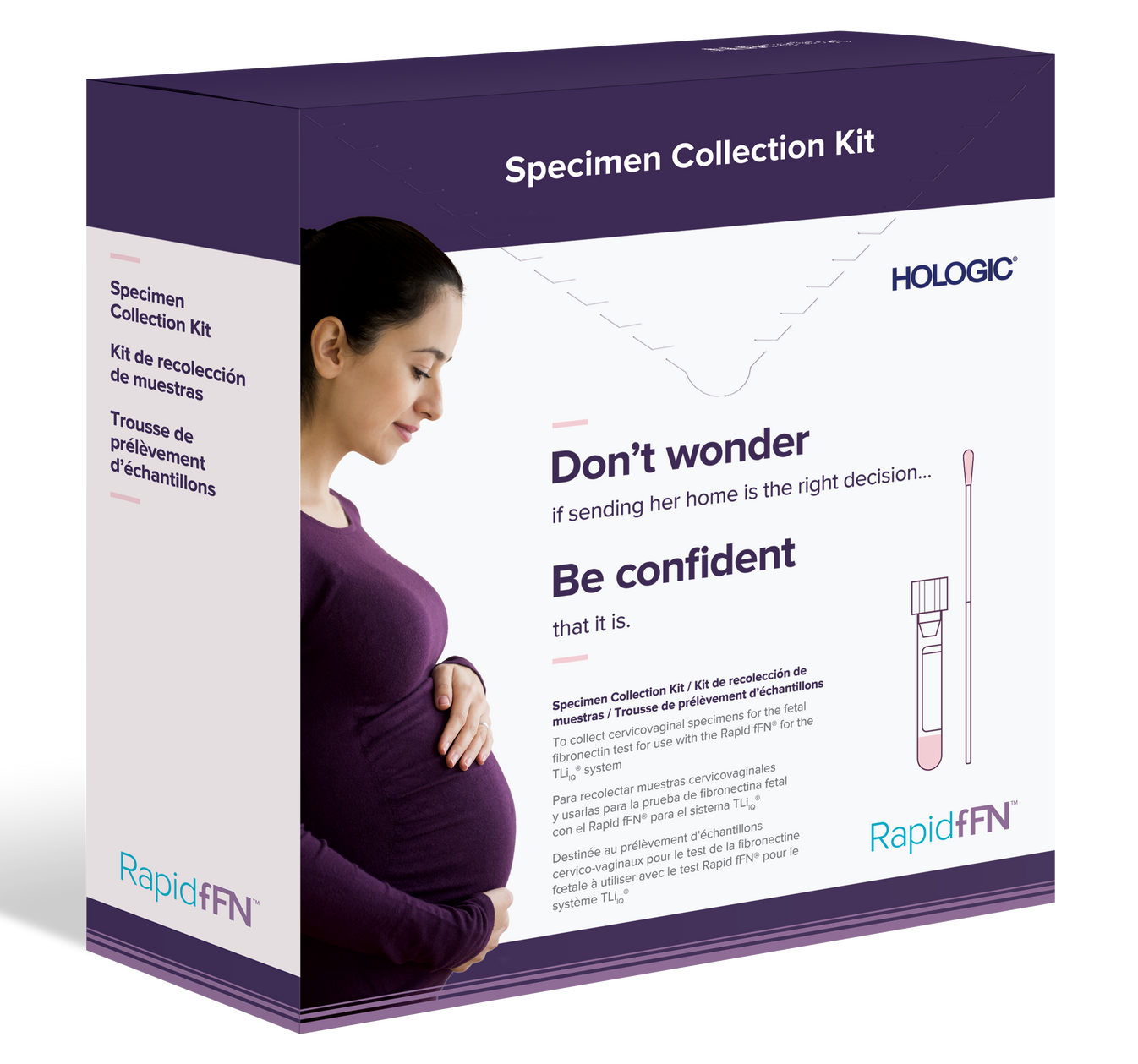 Specimen Collection Kit, Rapid fFN, 25 Swabs/Box ...